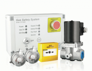 Merlin CT1200, Gas Interlock System, Extraction Canopy